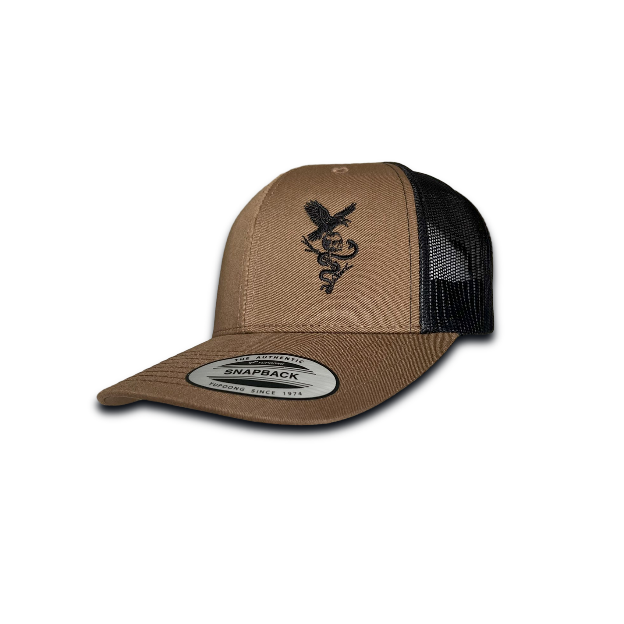 Signam Mortis Logo- Coyote Brown – DeadFall Syndicate